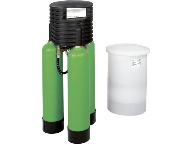 Grünbeck Enthärtungsanlage Delta-p 1 1/4" I mit Behälter 80 l -Art. 18 – Solarics GmbH