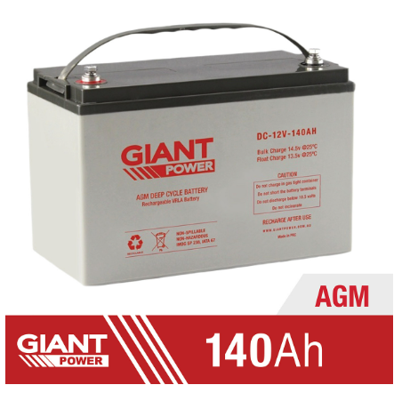 140AH 12V AGM Battery 140AH 12V AGM Battery - Art. 25843 – Solarics GmbH