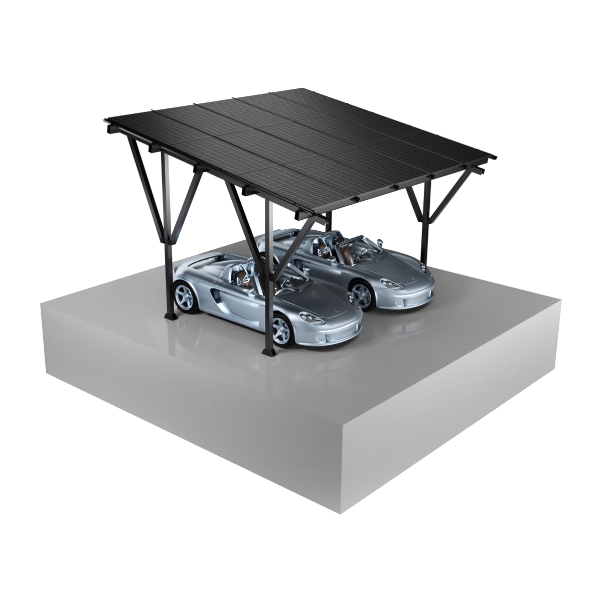 Antai Solar Wohn-Carport (2 Autos) - Jetzt online bestellen – Solarics GmbH