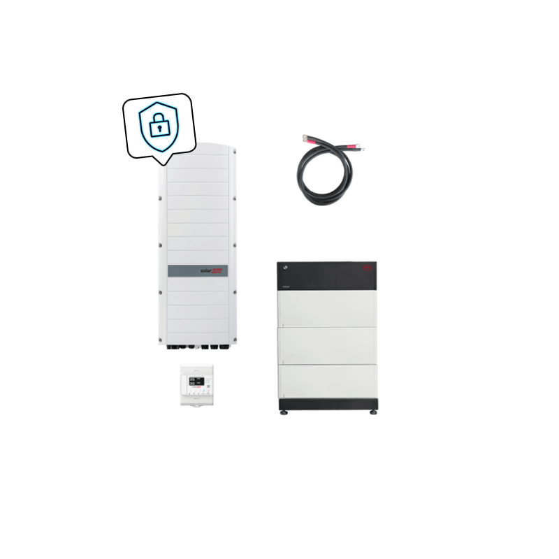 SOLAREDGE Home Ersatzstrom Paket mit SE8K-RWB48 und 14,55 kWh ...