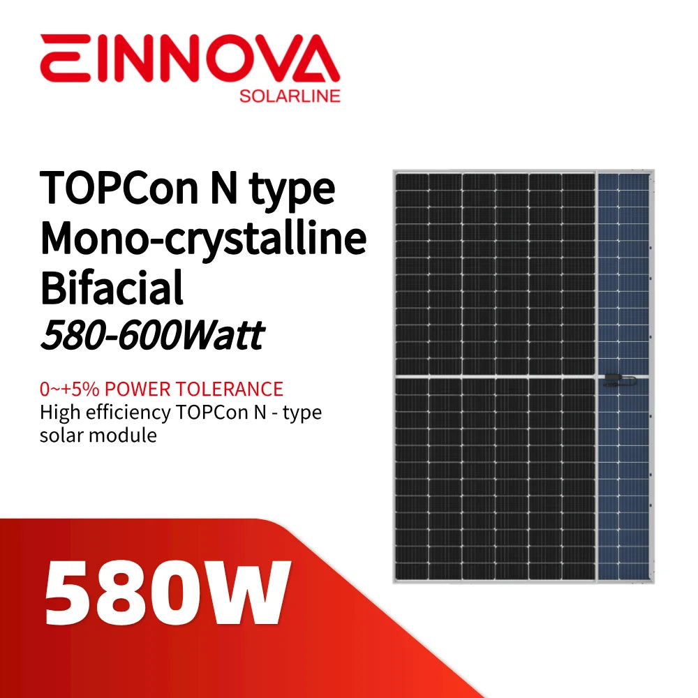 Einnova Solarline Energy Corp. Limited - Solarmodul - ESM 480-500T Bif ...