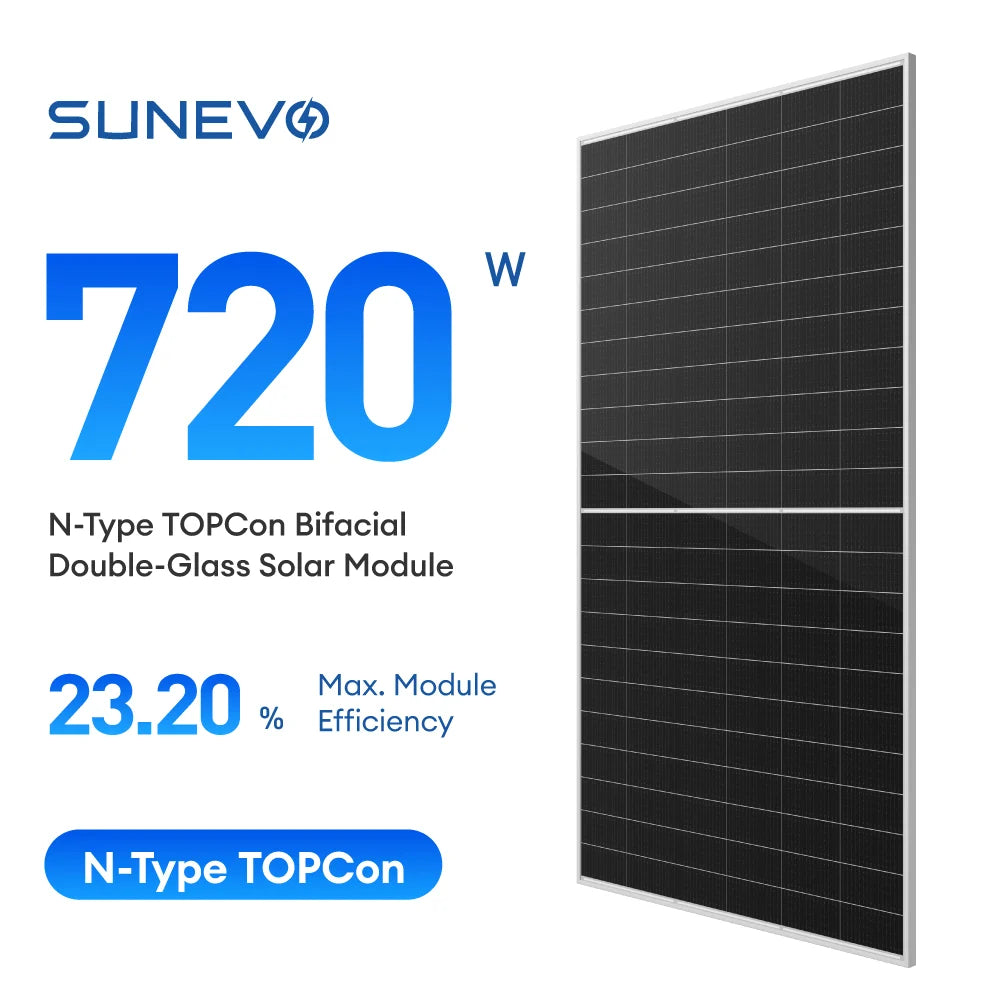 SunEvo Solar Co., Ltd. - Solarmodul - Evo6 SE6-66HBD 700-720W Normal ...