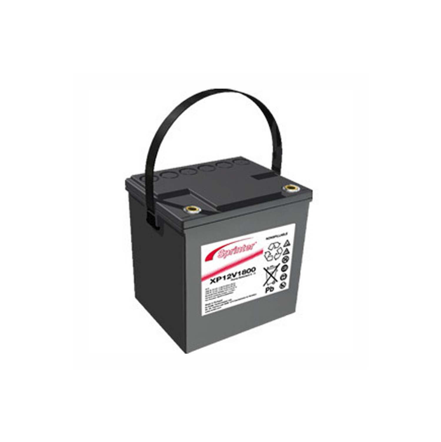 Exide Sprinter Bleiakku XP12V1800 – Hochleistungs-Bleiakku… – Solarics GmbH