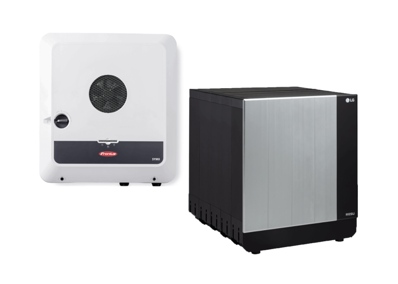 Fronius Symo GEN24 10.0 Plus mit LG RESU FLEX 17,2 kWh – Solarics GmbH