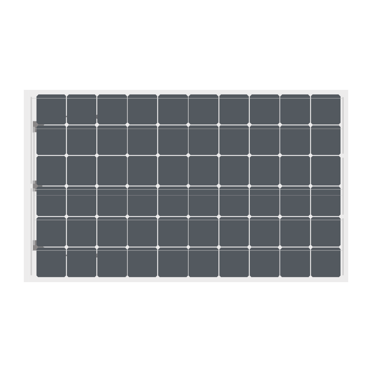 KIOTO Solarmodul SONNENKRAFT Balkonmodul PV300GG6 Glas-Glas Mono Bifac ...