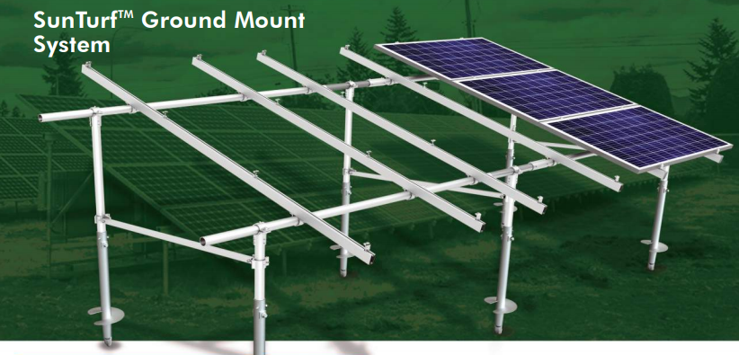 SunModo Corp. - Montagesysteme - SunTurf™ Ground Mount System SunTurf ...