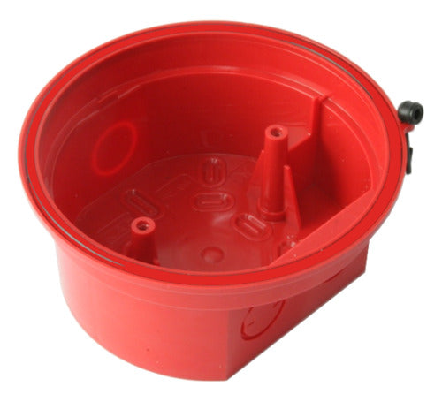 LST-MEP Brandmeldetechnik Sockel für Signalgeber/IP44/rot BRR - Art. 3 ...