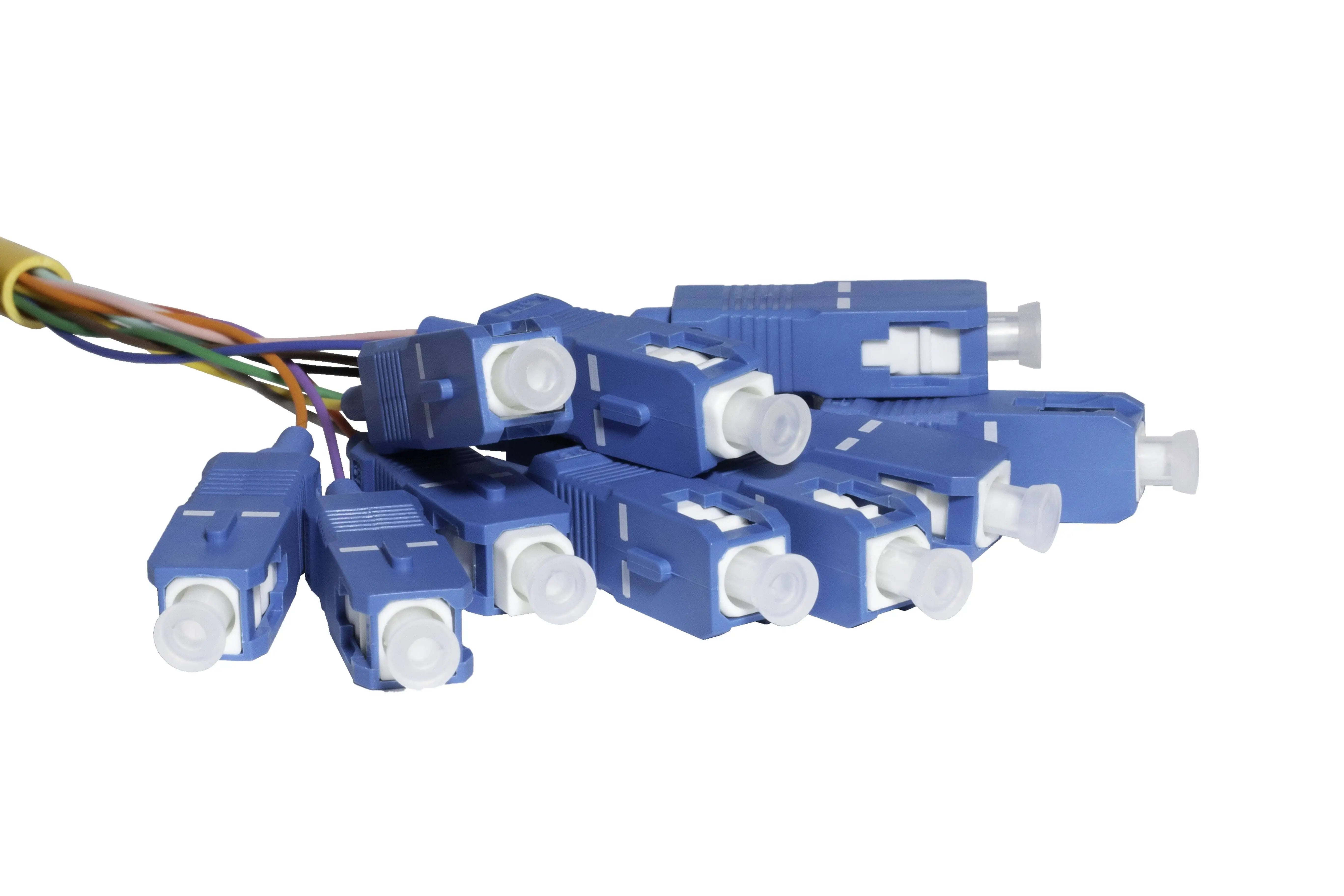 Emiter Pigtail SM G.652D SC/UPC 9/125, Easy Strip, 2m, 12 Stk., Farbig ...