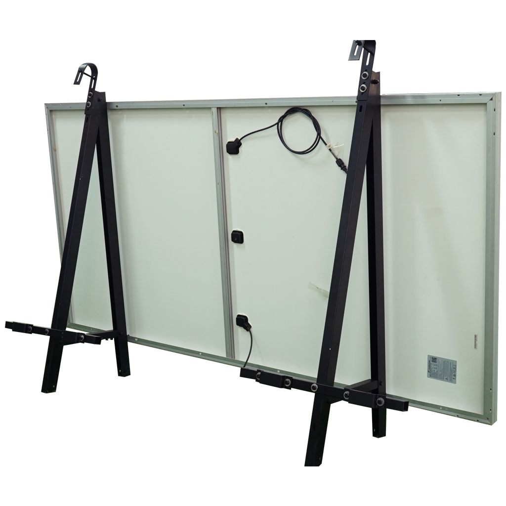 Balkonkraftwerk Halterung PV-Halterung Balkon Montageset schwarz ...