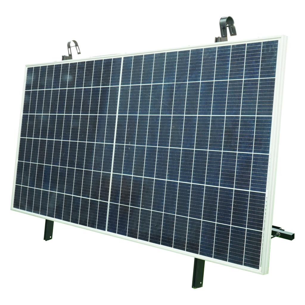 Balkonkraftwerk Halterung PV-Halterung Balkon Montageset schwarz ...